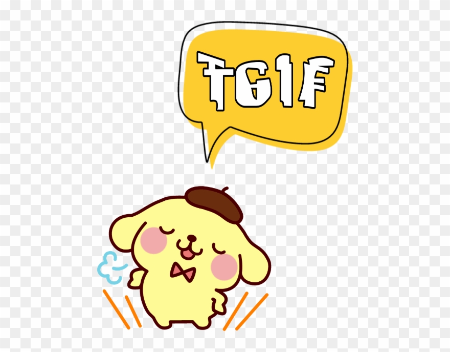 Download Tgif Sticker Clipart (#3467037) - PinClipart
