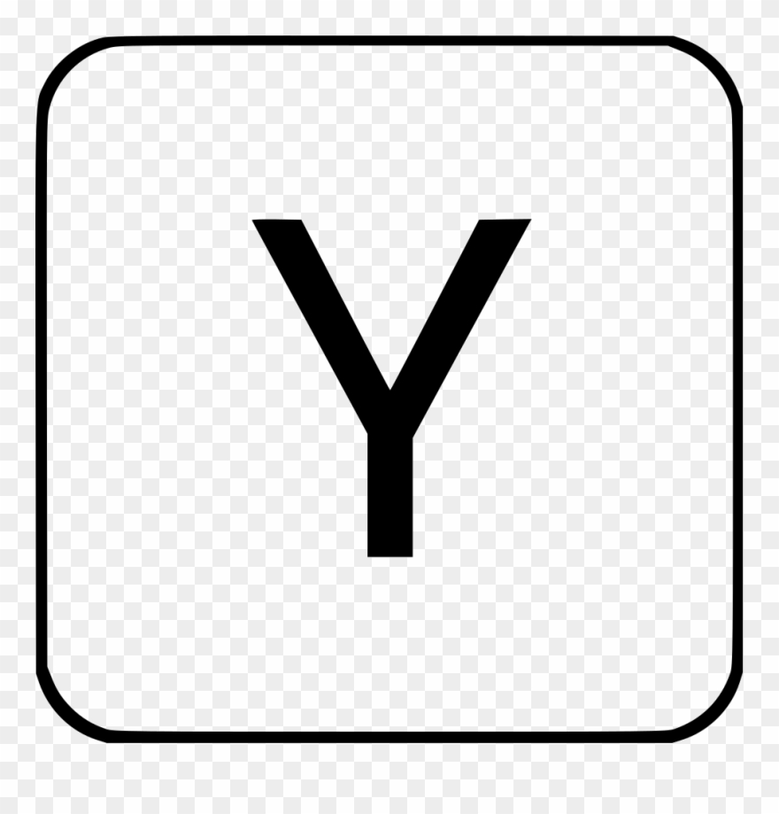 Y Latin Alphabet Virtual Keyboard Uppercase Letter Clipart (#3483958 ...