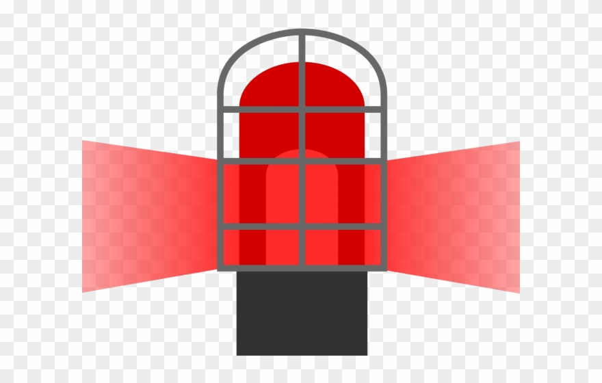 Traffic Light Clipart Rectangle Object - Hockey Goal Light Vector - Png ...