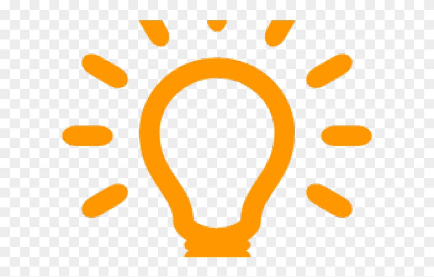 Bright Clipart Light Bulb Moment - Icon - Png Download (#3489309 ...