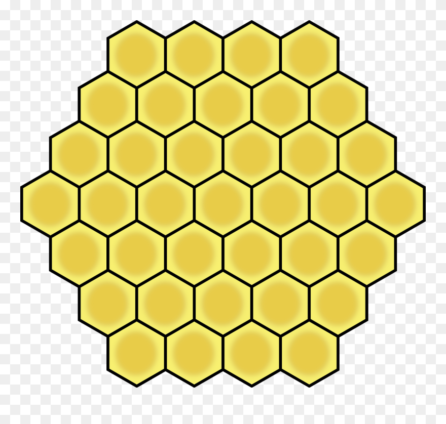 Honeycomb Hexagon Clipart (#351930) - PinClipart