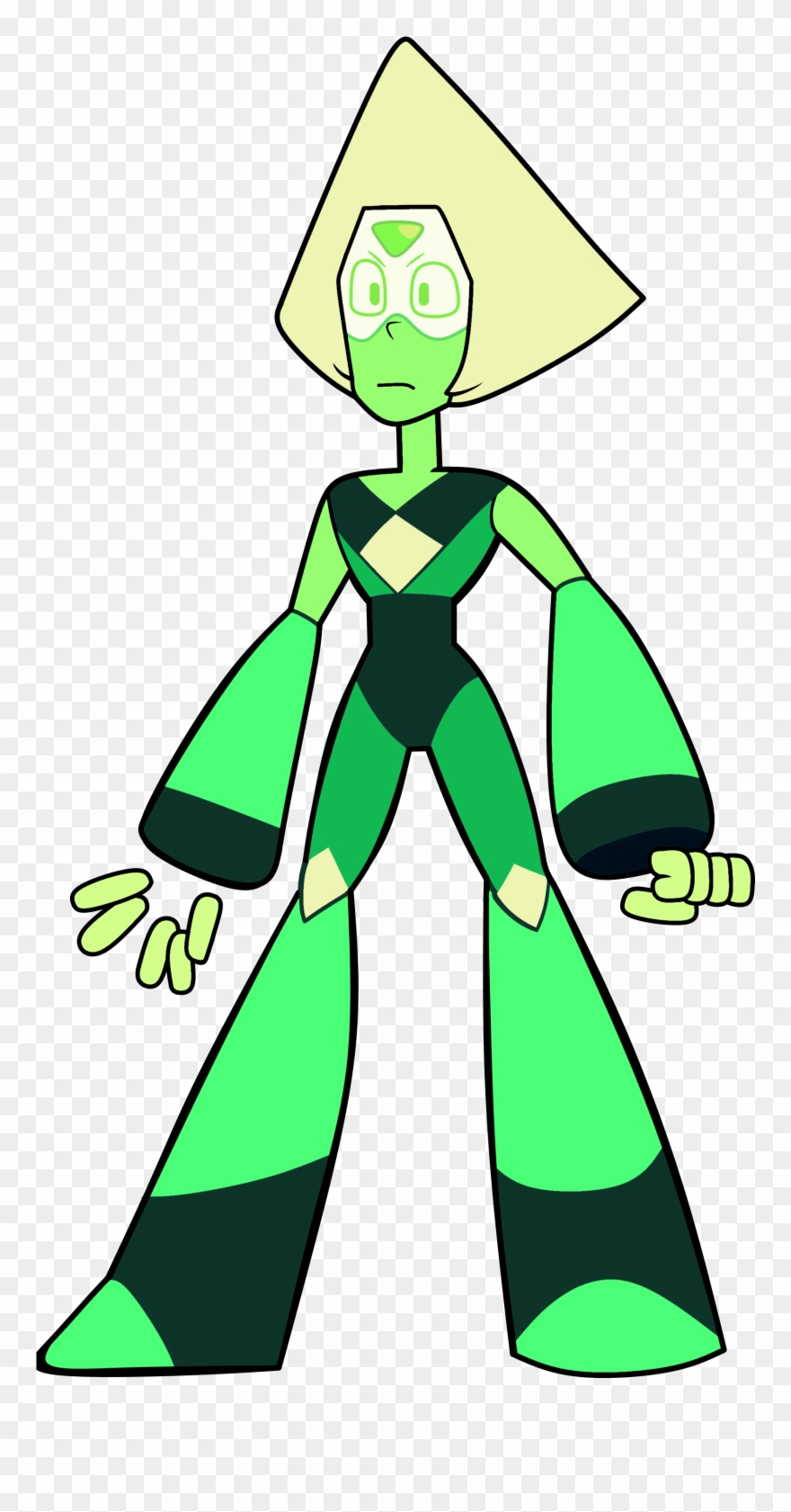 Steven Universe Peridot With Limb Enhancers Clipart (#355068) - PinClipart