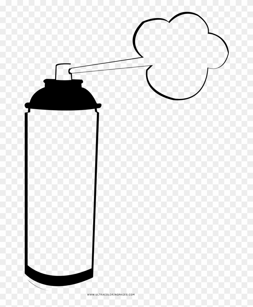 Download Spray Paint Coloring Page Clipart (#3507893) - PinClipart