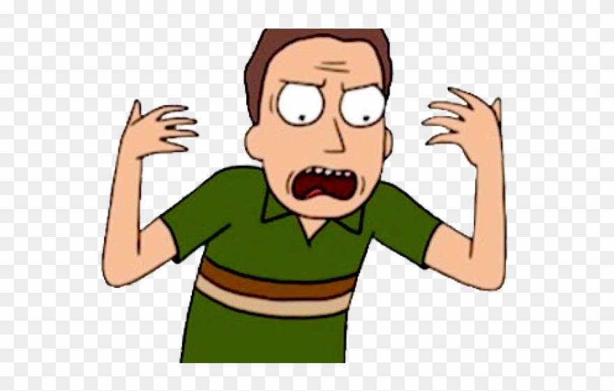 Rick And Morty Clipart Jerry - Jerry Rick And Morty Clip Art - Png ...
