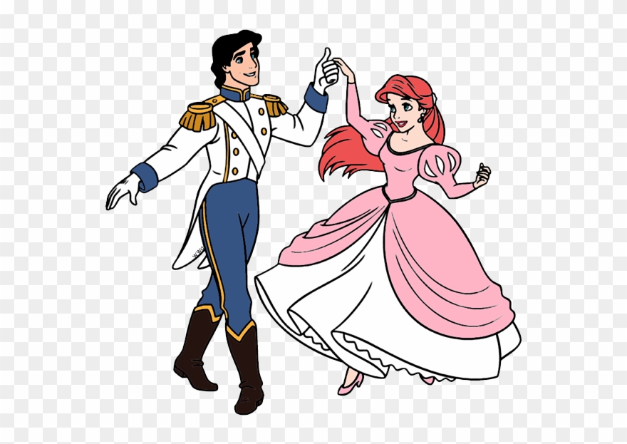 Download Clipart Of Eric, Ariel Eric And Ariel Pink - Cartoon - Png ...