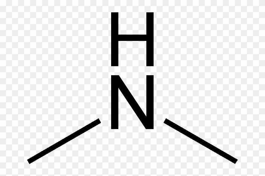 Dimethylamine 2d Skeletal - Structure Clipart (#3549177) - PinClipart