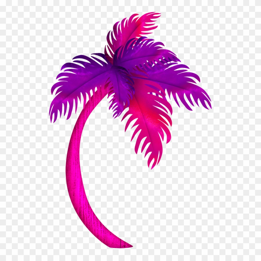 Palm Tree Color Png Clipart (#3550732) - PinClipart