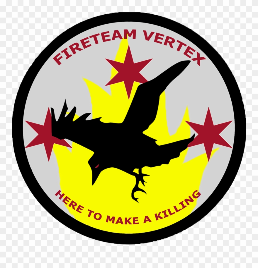 Download Fireteam Vertex - Raven Silhouette Transparent Background ...