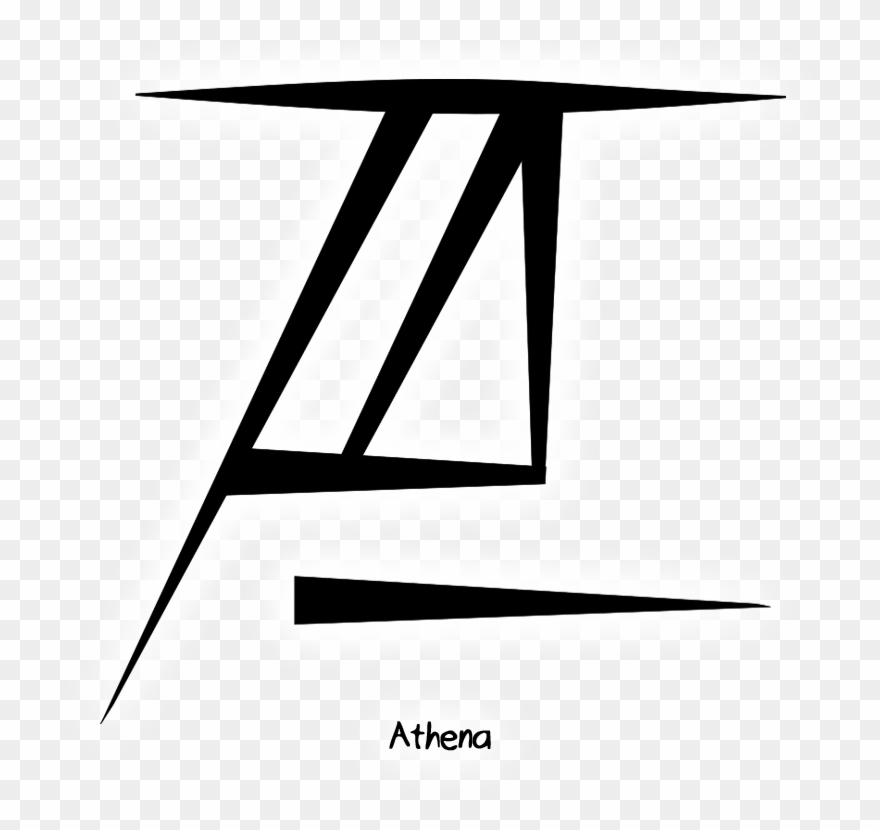 “athena” Name Sigil Requested By Anonymous Requests Clipart (#3571370 ...