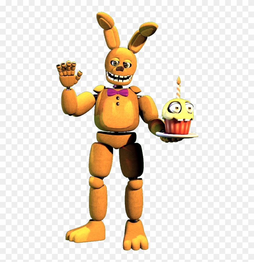Download Spring Bonnie - Fnaf Spring Bonnie Png Clipart (#3574887 ...