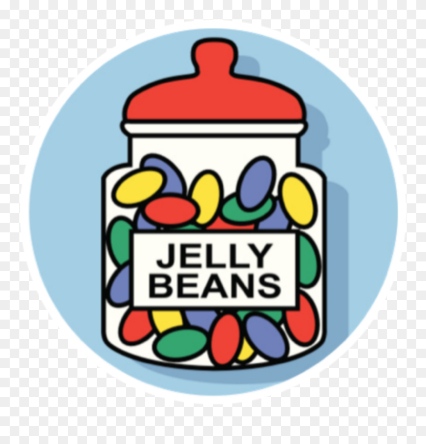 Jelly Bean Jar Clip Art - Png Download (#3577228) - PinClipart