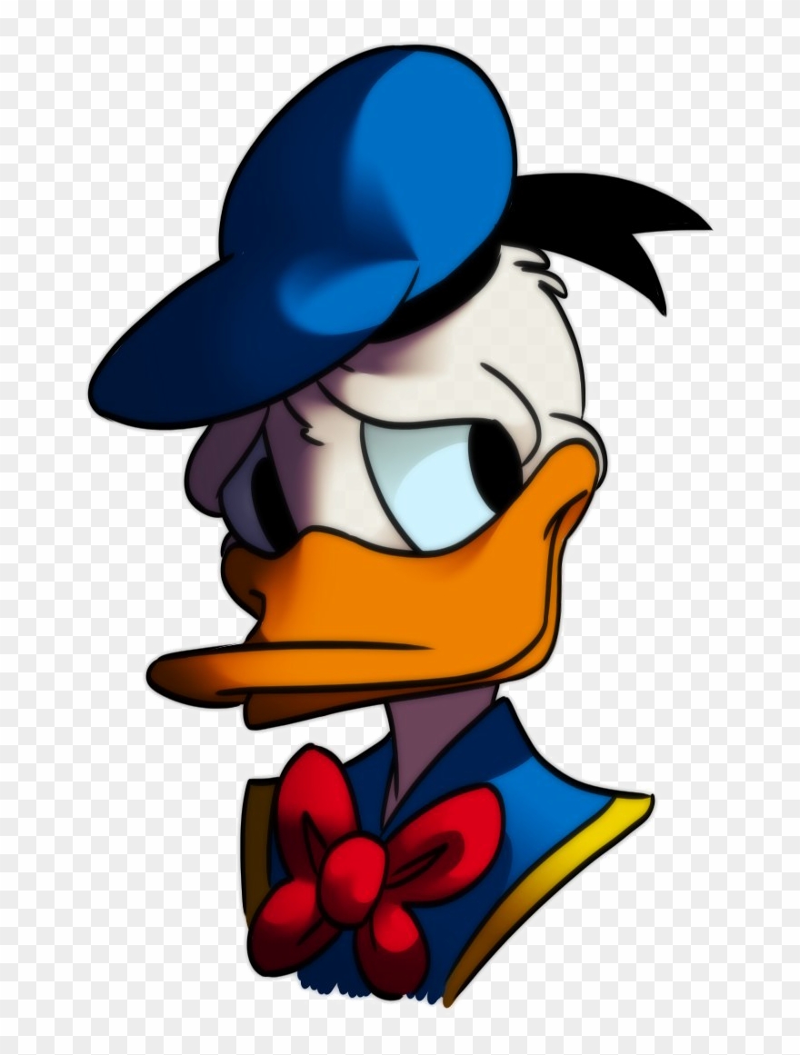 Donald Duck Png - Donald Duck Sad Png Clipart (#3584113) - PinClipart