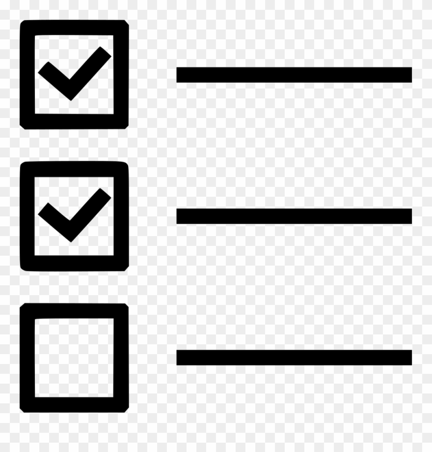 Download Checklist Comments - Iconos De Check List Clipart (#3584206 ...