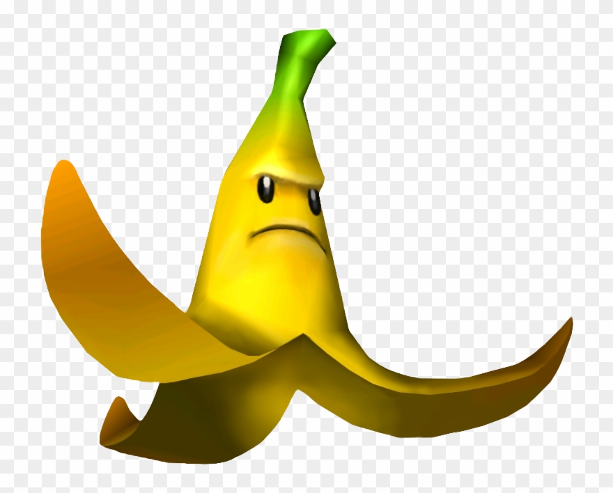 Download Giant Banana - Mario Kart Double Dash Big Banana Clipart ...