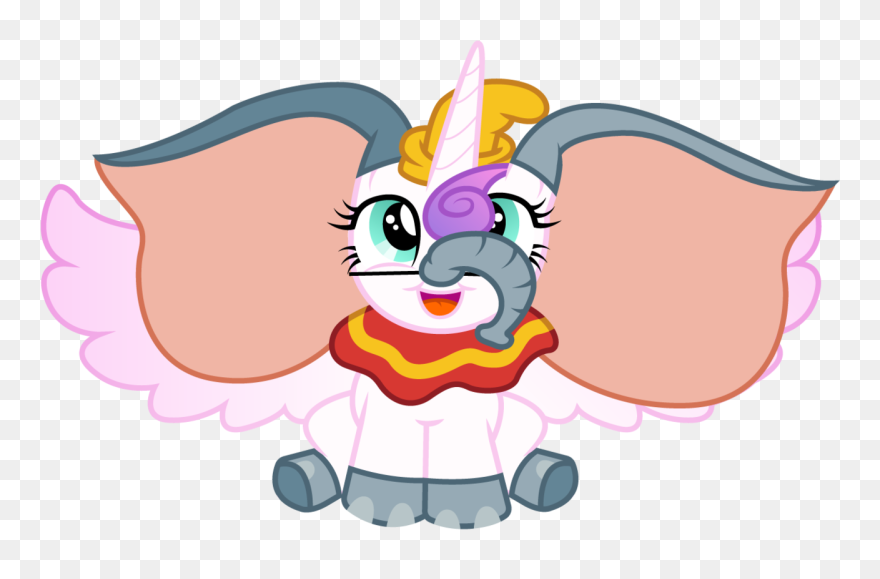 Stuck Clip Dumbo - Dumbo My Little Pony - Png Download (#363472 ...