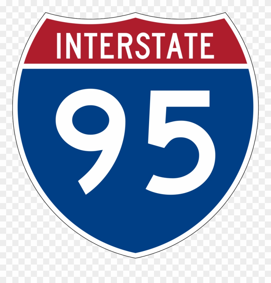 Open - Interstate 95 Sign Clipart (#368850) - PinClipart