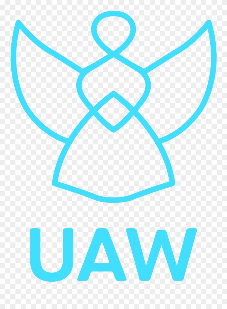 Uaw Vert Acnym Logo Lb - Drawing Clipart (#3604246) - PinClipart