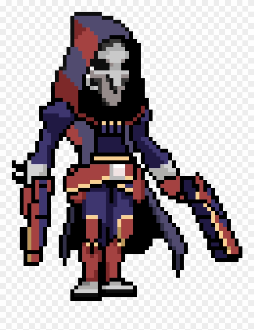 Reskined Overwatch Pixel Sprays Part - Reaper Overwatch Pixel Spray ...