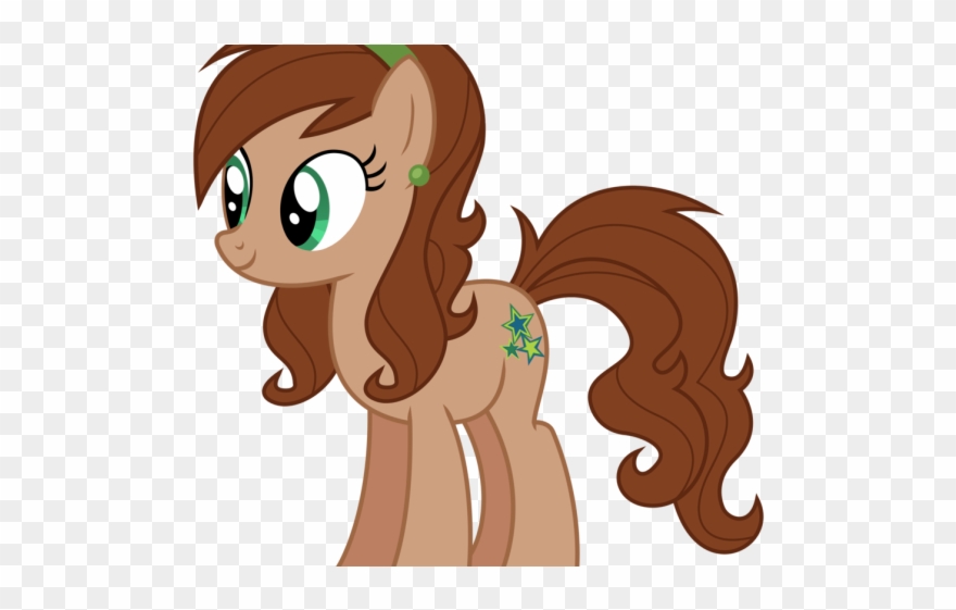 Download Brown Hair Clipart Pony - My Little Pony Lene - Png Download ...