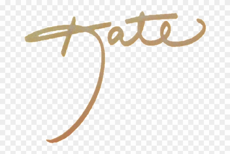 Kate Sig - Calligraphy Clipart (#3618517) - PinClipart