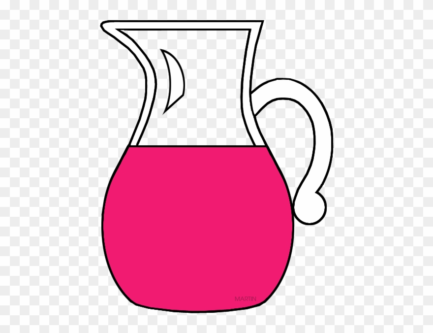Pink Pitcher - Clip Art - Png Download (#3619337) - PinClipart