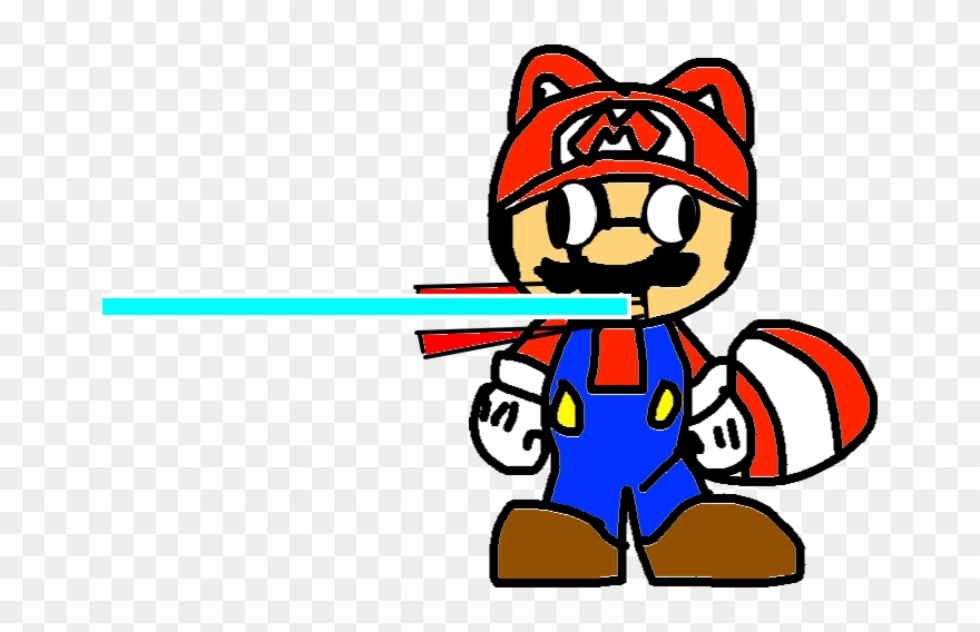 Mario - Racoon - Cartoon Clipart (#3621287) - PinClipart