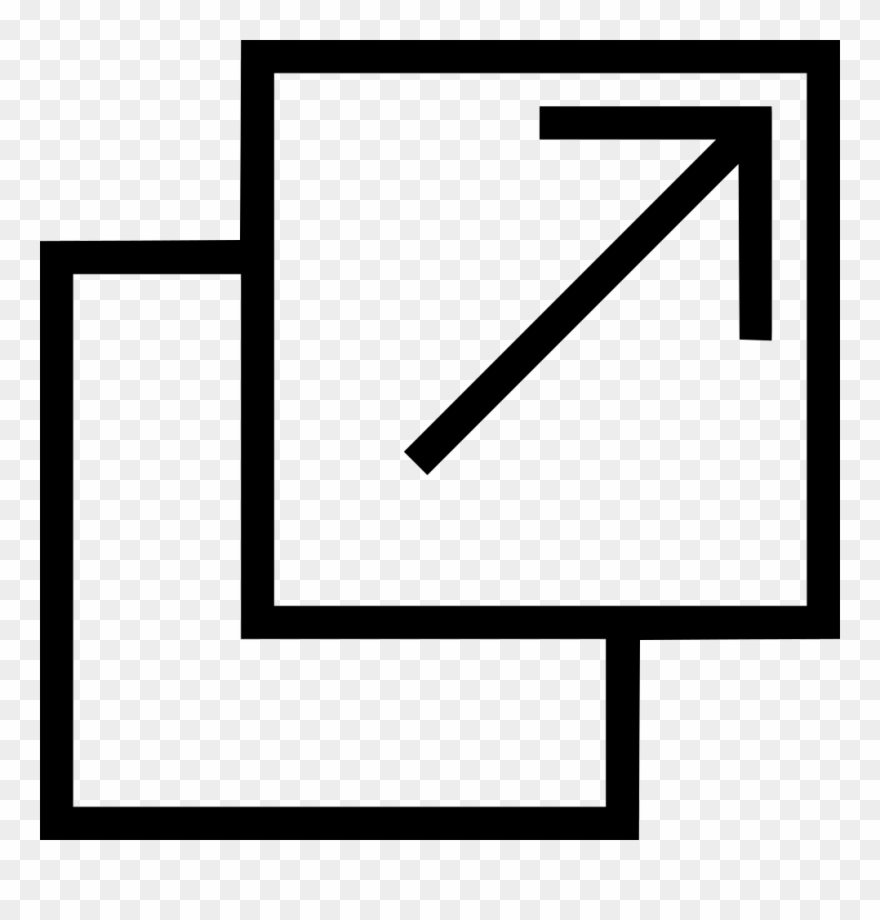 Download Open New Tab Window Move Arrow Comments Clipart (#3624743 ...