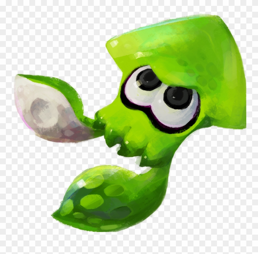 Download Green Squid Splatoon Clipart (#3624950) - PinClipart