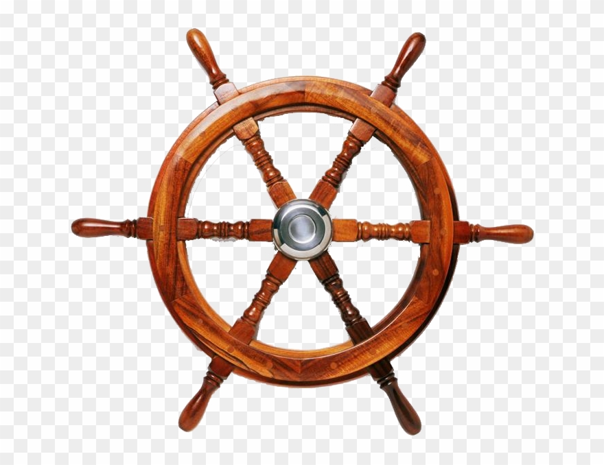 Download Ship S Steering Illustration - Pirate Ship Wheel Png Clipart ...