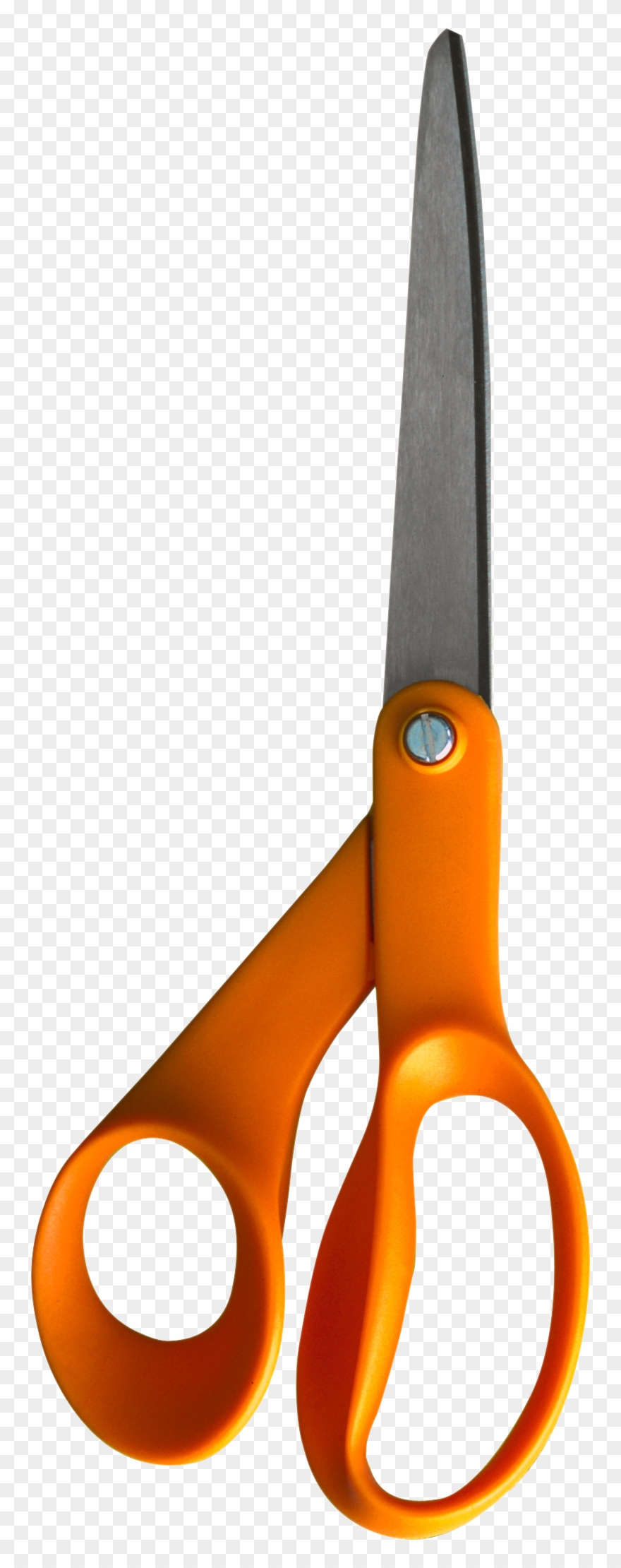Orange Scissors Png Image Download - Scissors Clipart (#3649645 ...