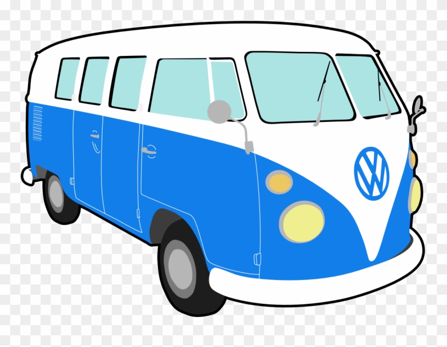Download Hippie Bus Png Clip Transparent Download - Vw Bulli Clip Art ...