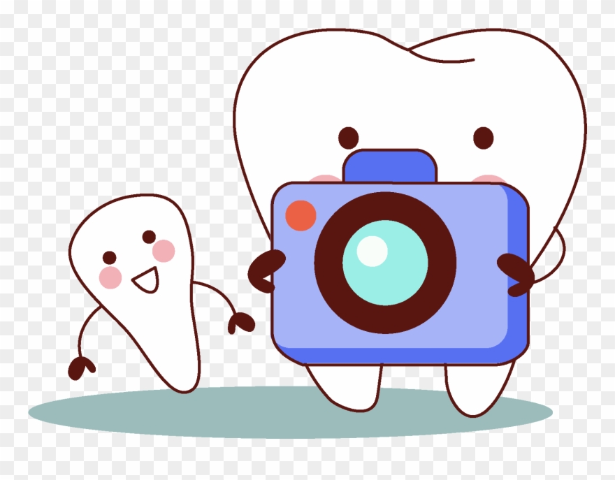 Cartoon Camera Tooth Element Clipart (#3657296) - PinClipart