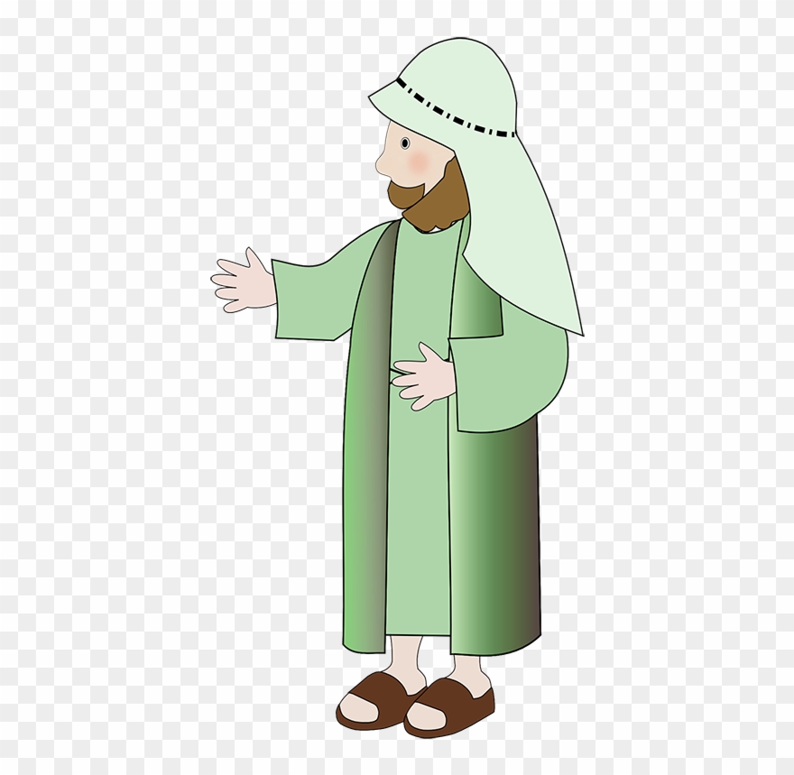 Moses Right Click To Download Aaron - Cartoon Clipart (#3659588 ...