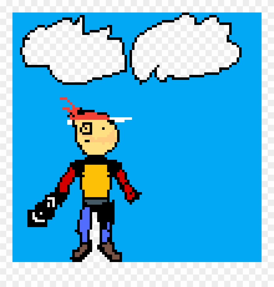 Pixel Ninja - Cartoon Clipart (#3661646) - PinClipart