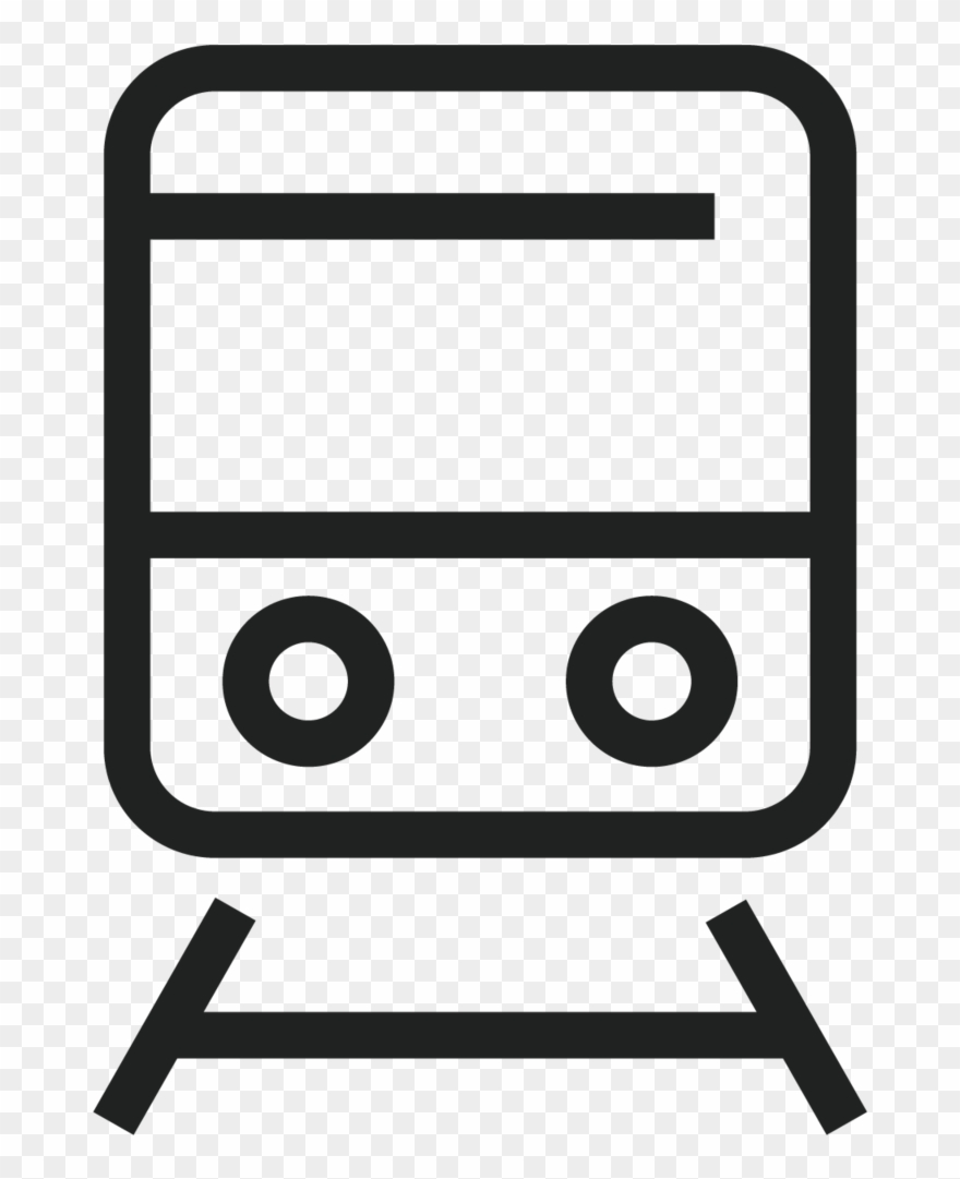 Cmp005 Icons Train Black Clipart (#3668563) - PinClipart