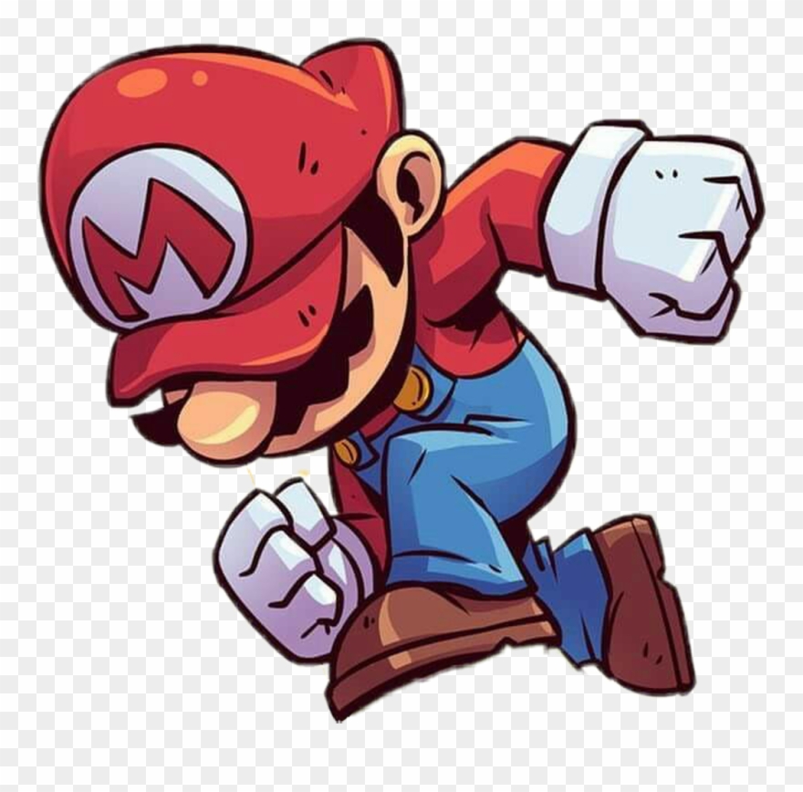Download Mario Sticker - Mario Bros Chibi Clipart (#3668681) - PinClipart