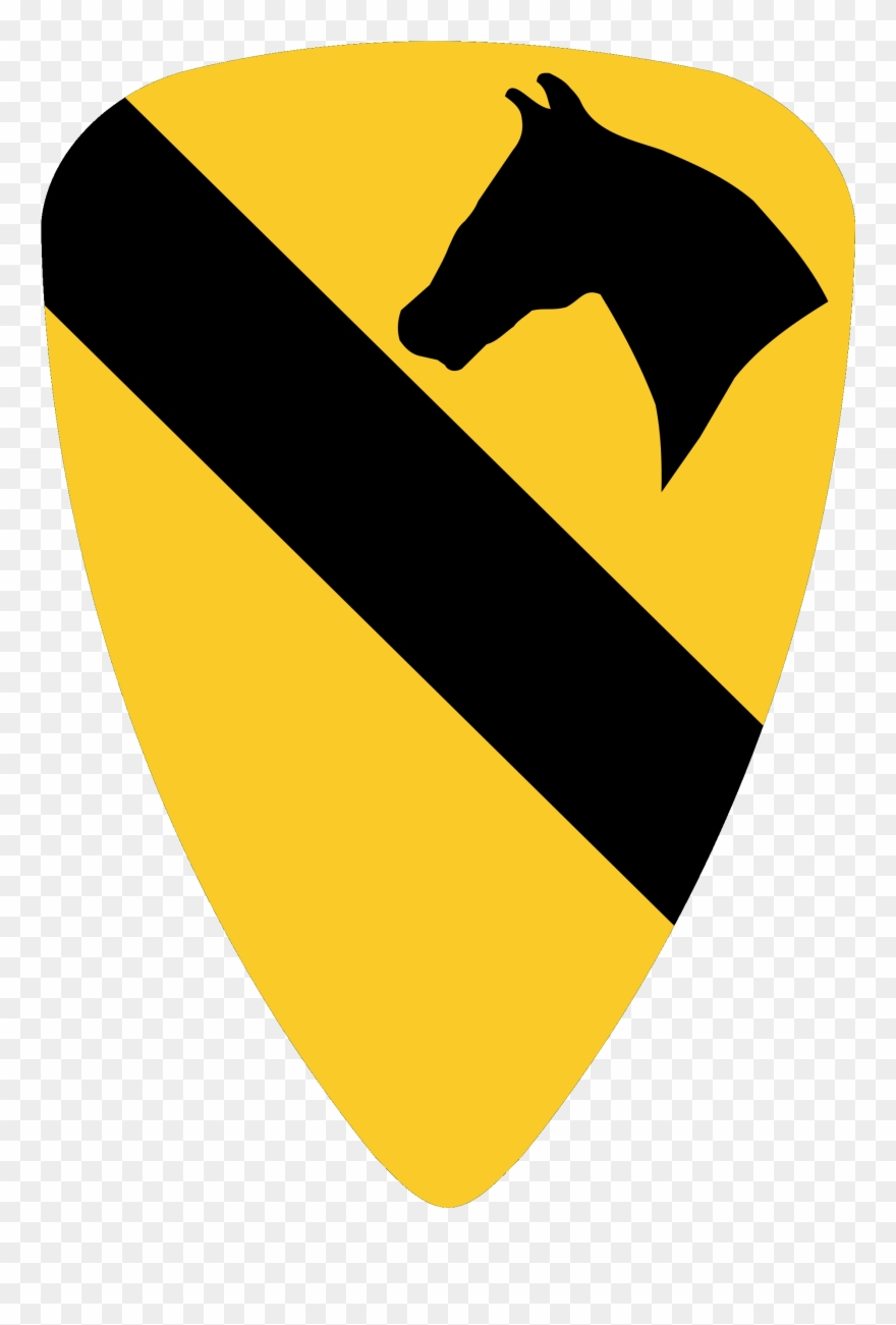 1st Cavalry Division - 1st Cav Logo Png Clipart (#3681970) - PinClipart