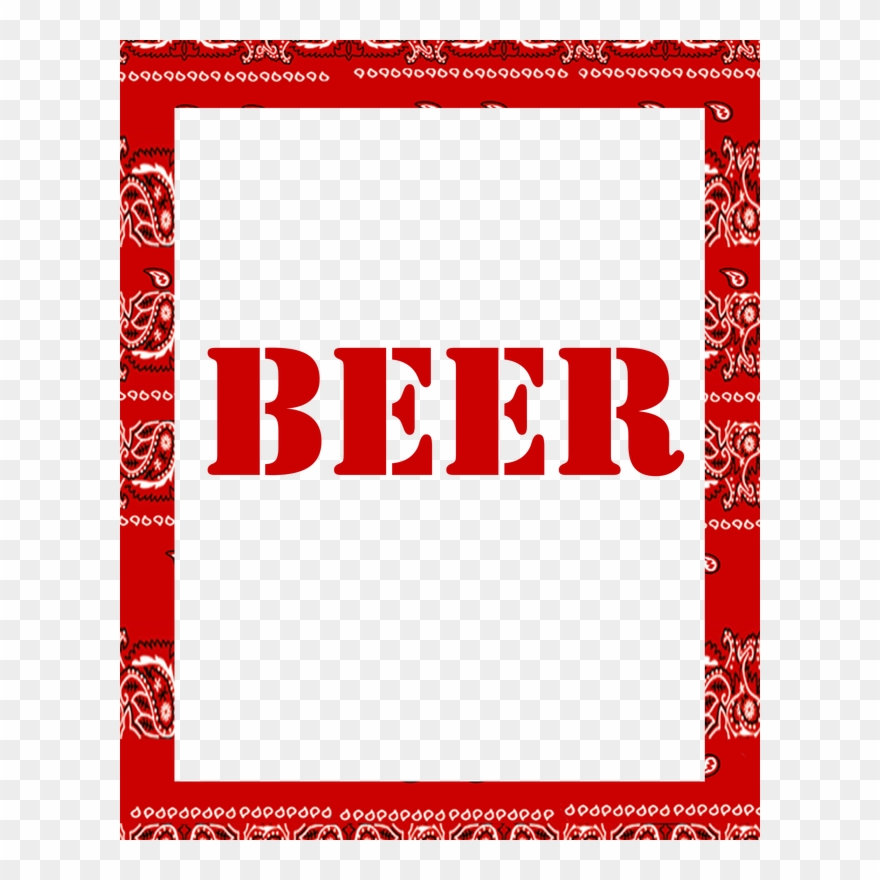 Picture - Red Bandana Page Borders Clipart (#3687975) - PinClipart