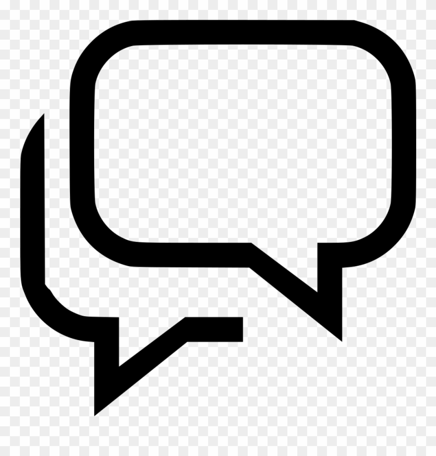 Download Chat Group Conversation Svg Png Icon Free Ⓒ - Transparent ...