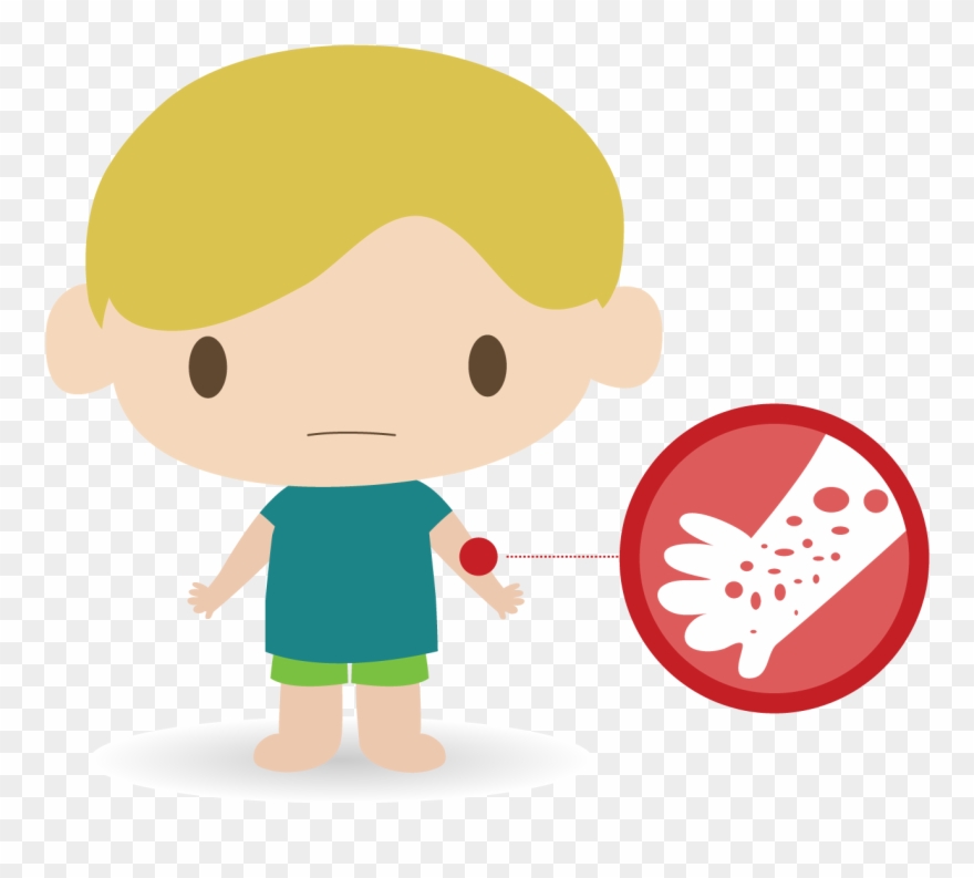Download Patient Clipart Boy Sick - Rashes Png Transparent Png (#372220 ...