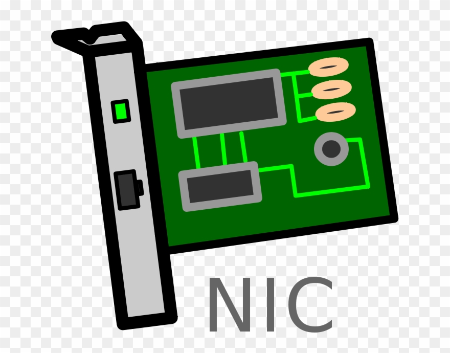 Network Card Clipart 2 By Marcia - Network Interface Card Logo - Png ...