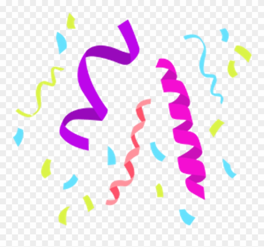 Download Confetti Sticker Clipart (#3705242) - PinClipart