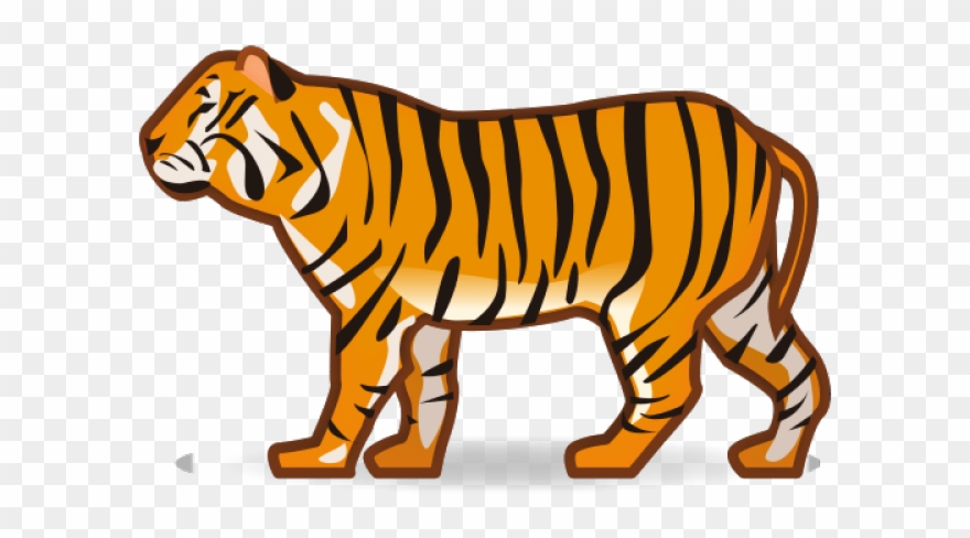 Tiger Emoji Clipart (#3710857) - PinClipart