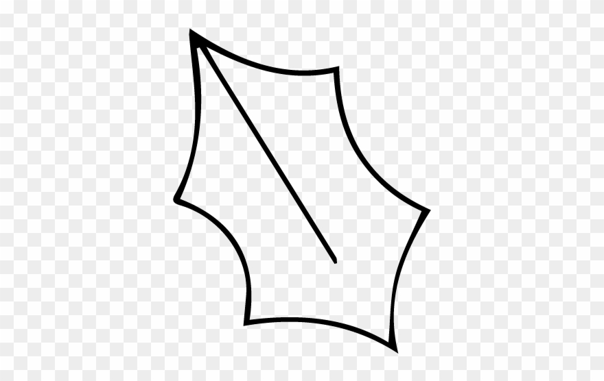 Holly Leaf Templates Free Printable Patterns To Cut Out What Mommy Does 