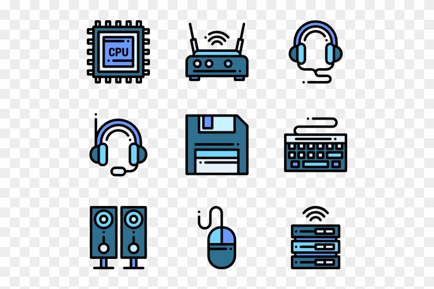 Computer Components - 電腦 零件 Clipart (#3741106) - PinClipart