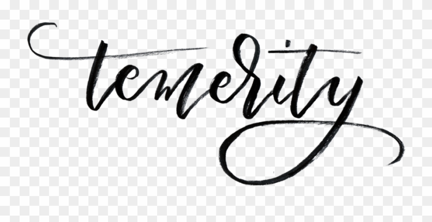 Download Temerity Final Logo - Calligraphy Clipart (#3742843) - PinClipart