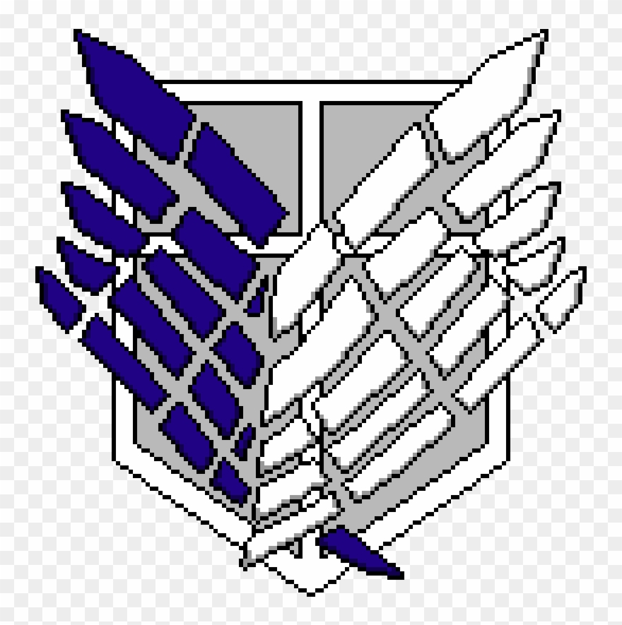 Download Attack On Titan Logo - Line Art Clipart (#3746542) - PinClipart