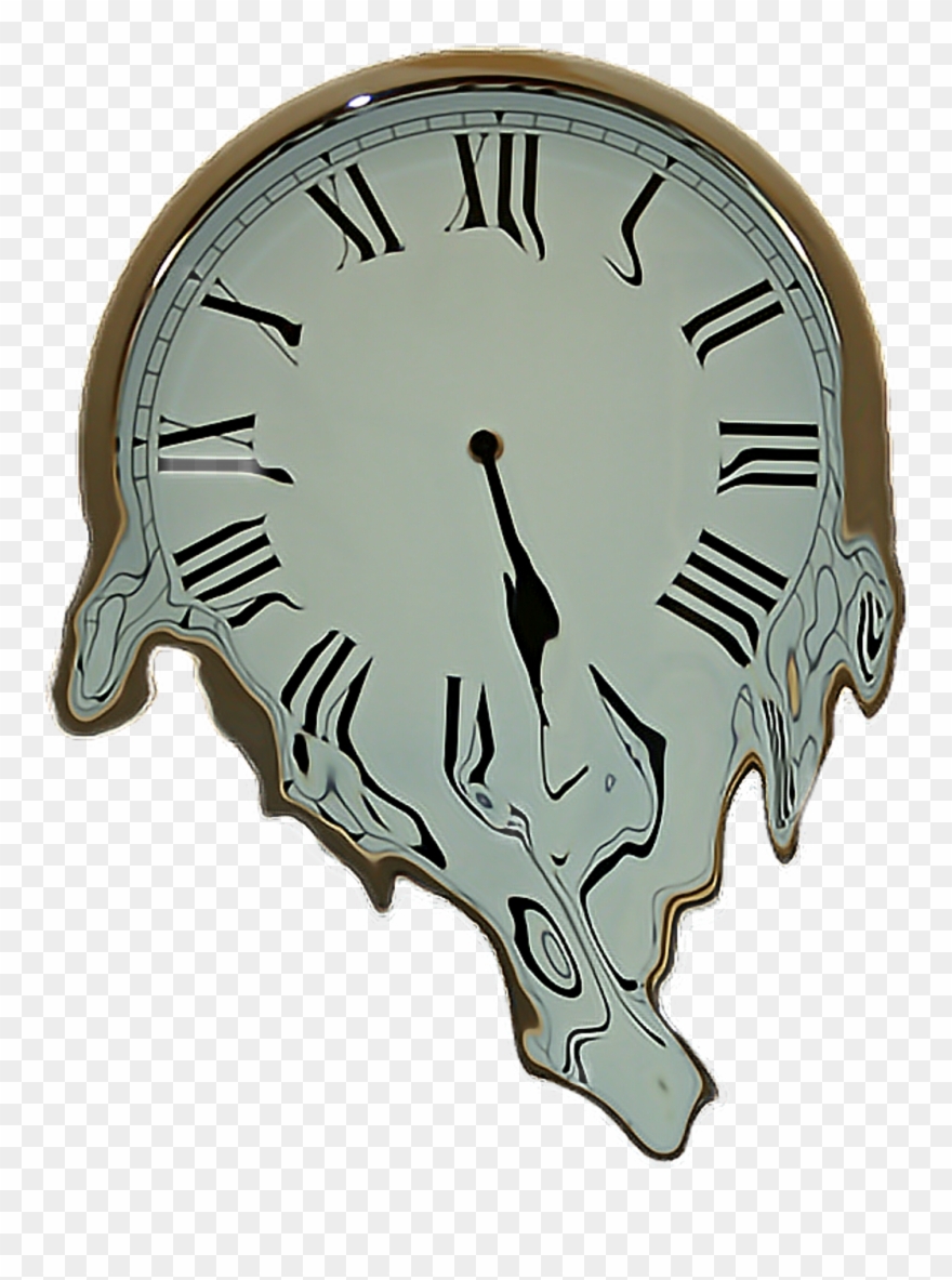 Melting Clock Vector