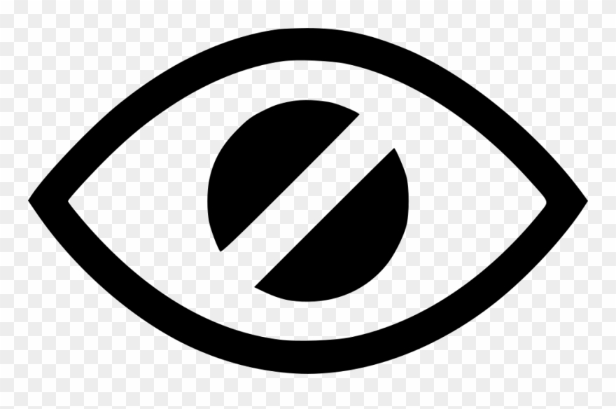 Download Png File Svg - Blind Eye Symbol Clipart (#3754928) - PinClipart