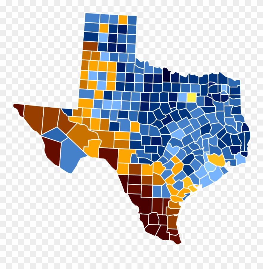 Download Texas Racial And Ethnic Map - Texas Election Results 2018 ...